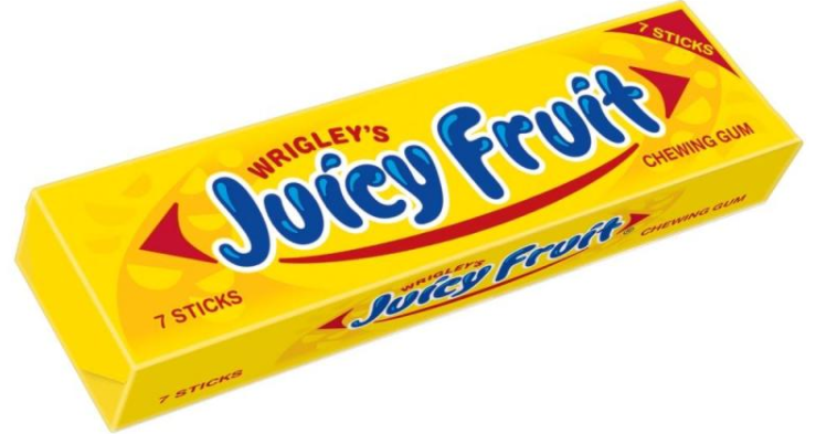 Chewing Gums Juicy Fruit Wrigleys NPM 7s 14 | Singh's Enterprises